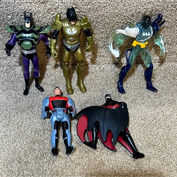 DC Comics | Toys | Batman Bruce Wayne Dc Comics 4 Figures Lot Of 5 ...